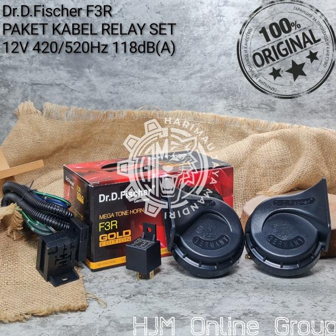 Jual KLAKSON KEONG DR D FISCHER GERMANY 12V + CABLE RELAY SET BOSCH ...
