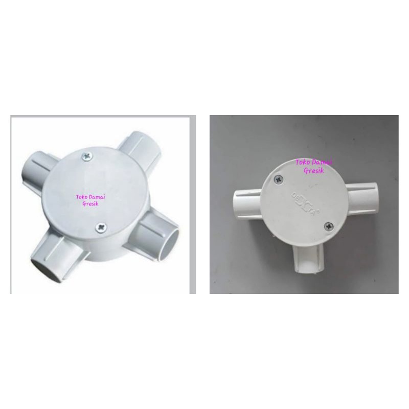 Jual DEXTA T dos TEE dus dan kress Dos Cross Dus 20mm Putih | Shopee ...