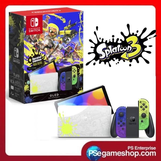 Jual Nintendo Switch Console OLED Model Splatoon 3 | Shopee Indonesia