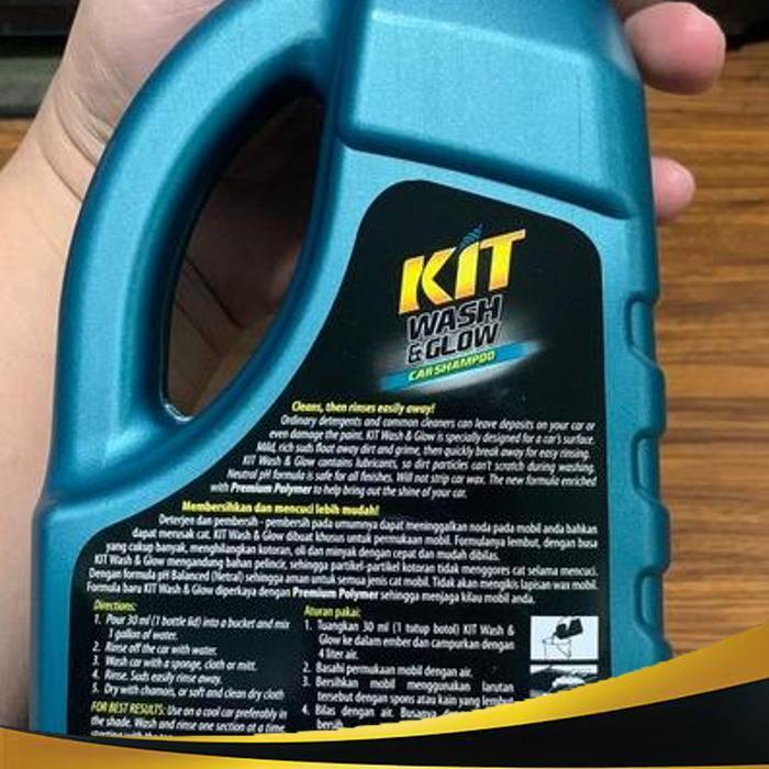 Jual SHAMPOO SABUN MOBIL CAR KIT WASH & GLOW 1L LITER 1000ML ORI [OSM ...
