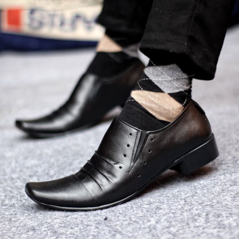 Jual Sultan Footwear Sepatu Formal kerja Pantofel Pria Kulit Asli ...