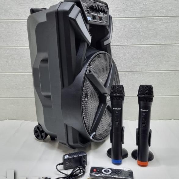 Jual Speaker Aktif Portable Wireless Aiwa 112 H 112H Bluetooth 12 Inch | Shopee Indonesia