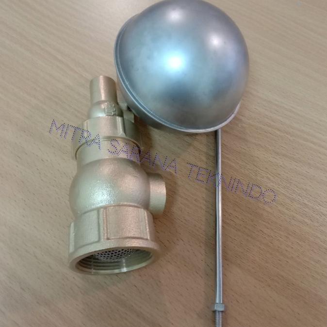 Jual Floating Valve Kuningan 2" Inchi ( Pelampung Tangki Kuningan 2 ...