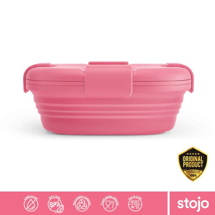 Jual Original Stojo Jr, Collapsible Box 24 oz / Kotak Makan lipat ...