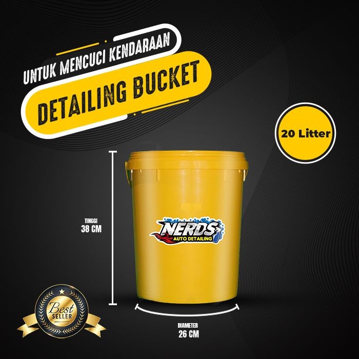 Jual Detailing Bucket Wash bucket Ember Cuci Mobil Motor 20 liter ...