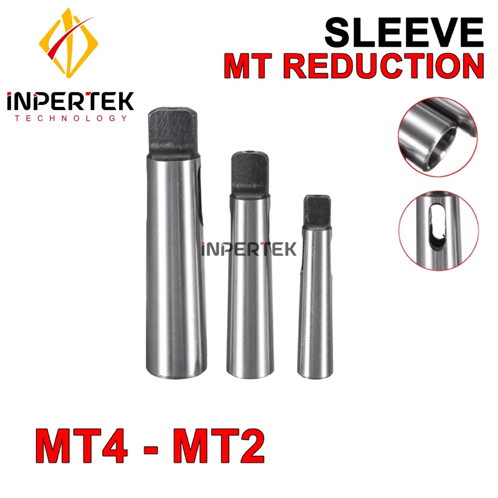 Jual Sleeve MT4 ke MT2 Adaptor Drill Sock Bor Magnet MT 4 to MT 2 ...
