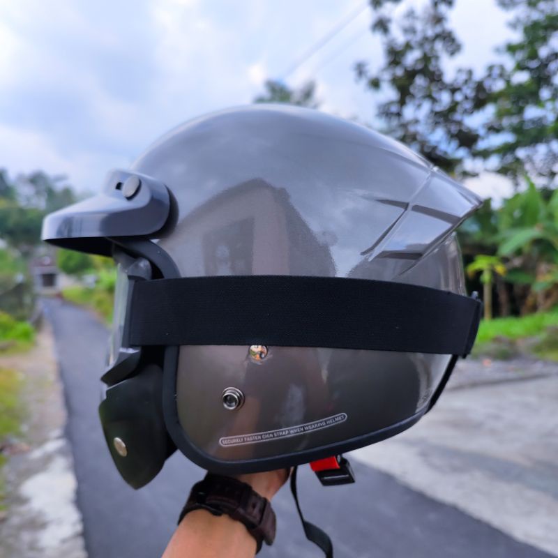 Jual HELM BOGO KAIROS GOGLE MASK+TOPI PAKET GANTENG | Shopee Indonesia