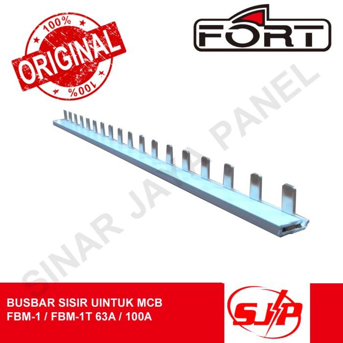 Jual Best Seller Busbar Sisir Untuk Mcb Fbm-1T / Fbm1 63A 100A 1P Size ...