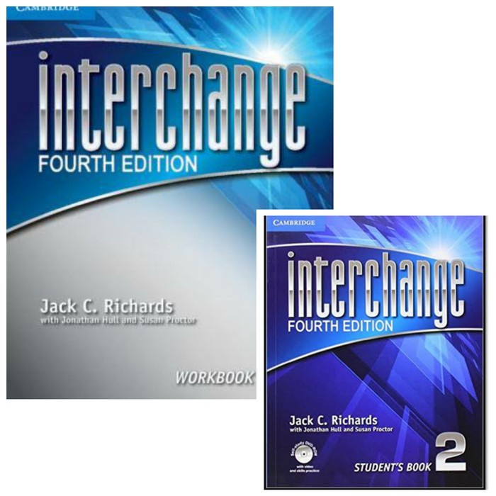Jual Buku Cambridge Interchange Level 2 SB and WB | Shopee Indonesia