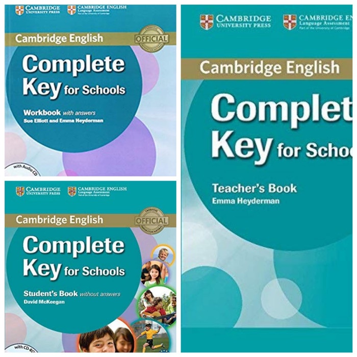Jual Cambridge Complete Key for Schools with Answer and CD | Shopee ...