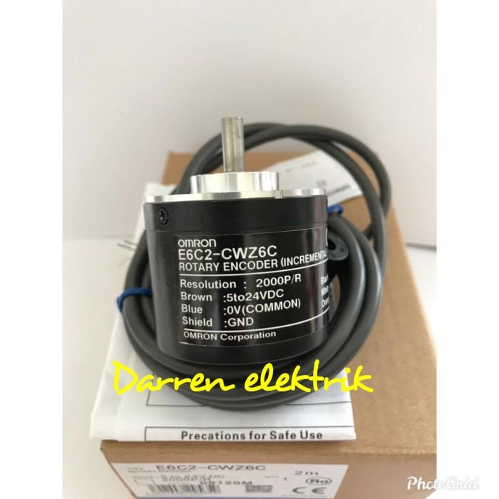 Jual Enco Rotary Encoder Omron E6C2-Cwz6C 2000Pr | Shopee Indonesia
