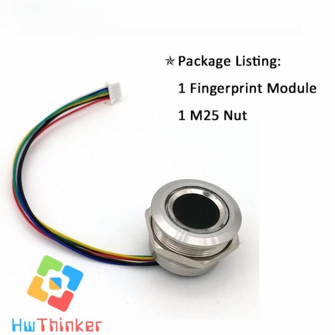 Jual ANA769 Sensor Sidik Jari Kapasitif Fingerprint Finger print R503 ...