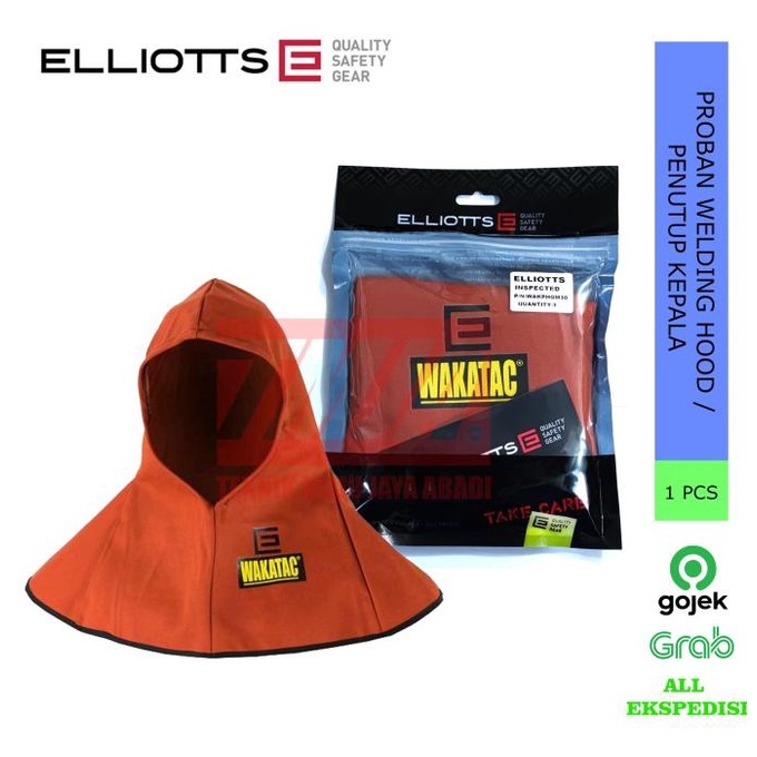 Jual ELLIOTTS WAKATAC Proban Welding Hood / Penutup Kepala Welding ...