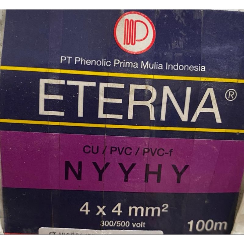 Jual Kabel Eterna NYYHY 4 X 4 MM | Shopee Indonesia