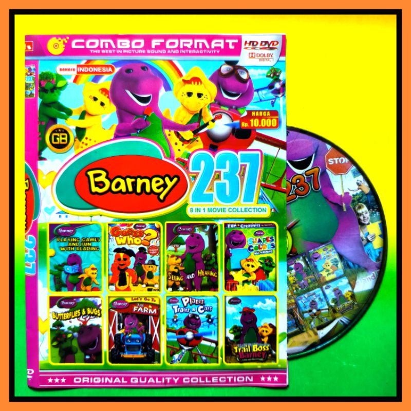 Jual Kaset Film Kartun Anak Koleksi Barney 237 Bahasa Indonesia Pilihan ...