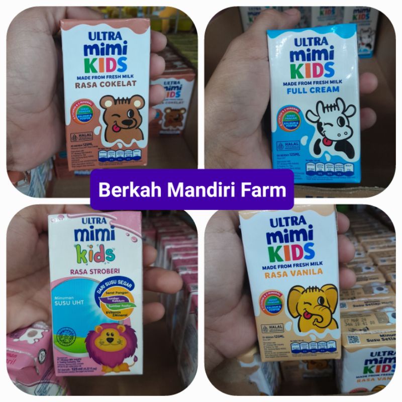 Jual Susu Ultra Mimi Kids - Susu Segar UHT - Susu Ultra UHT | Shopee ...