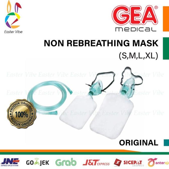 Jual 7.7 Gea Masker Non Rebreathing Mask Masker Nrm Anak Dan Dewasa ...