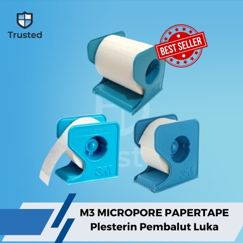 Jual Micropore M3 Plester Putih Pembalut Luka 1 Roll | Shopee Indonesia