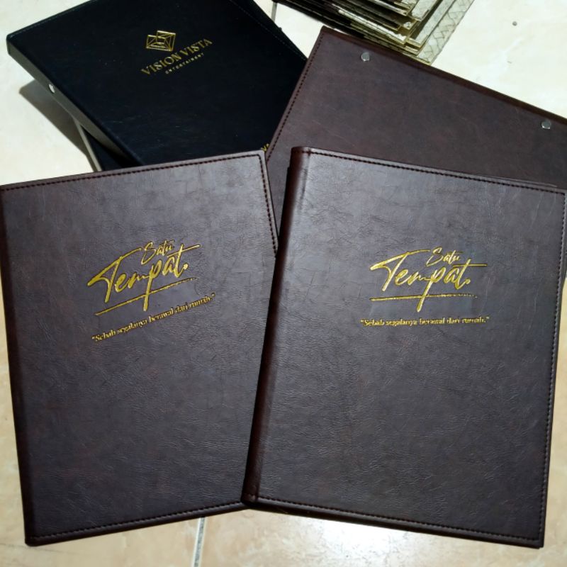 Jual Buku Menu A4 Dibaut - CUSTOM LOGO - Cafe Resto Hotel Dll - Isi ...