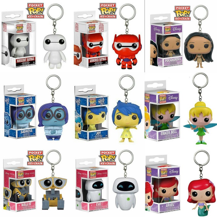 Jual Funko Pop! Keychain X (Disney, Baymax, Insideout, Pocahontas ...