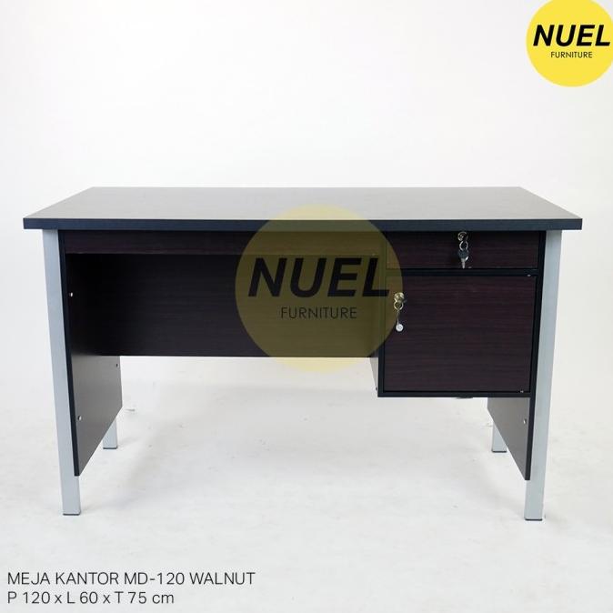 Jual _^_^_^] Meja Kantor/ Meja Tulis/ Meja Kerja / Meja Setengah Biro MD-120 | Shopee Indonesia