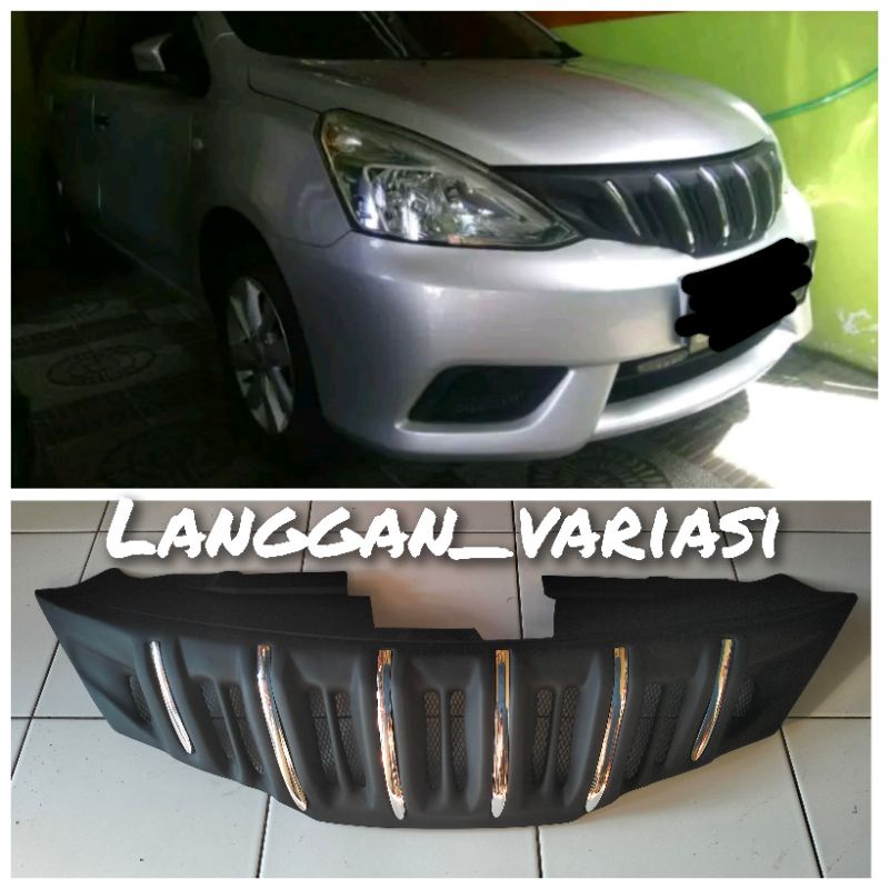 Jual Grill Nissan Livina Tahun 2014 2015 2016 2017 model garis dan ...