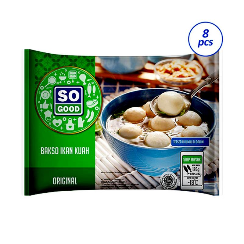 Jual Bakso Baso Ikan Kuah 120 GR - SO GOOD | Shopee Indonesia