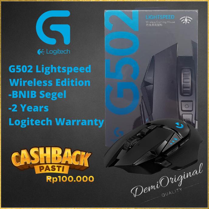 Jual Logitech G502 Wireless Lightspeed Hero Sensor 16K Dpi Original ...