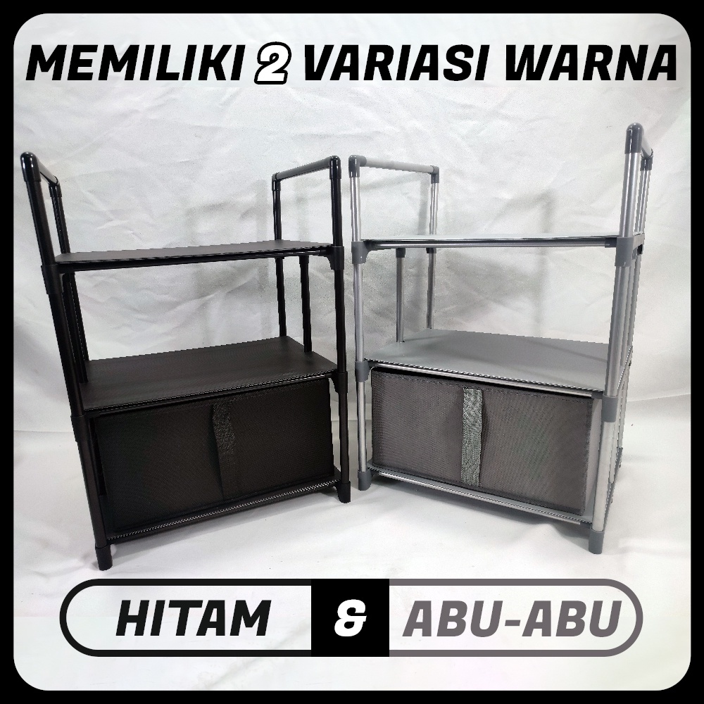 Jual Rak Laci Portable Tempat Penyimpanan Aksesoris Dokumen Kertas Rak ...