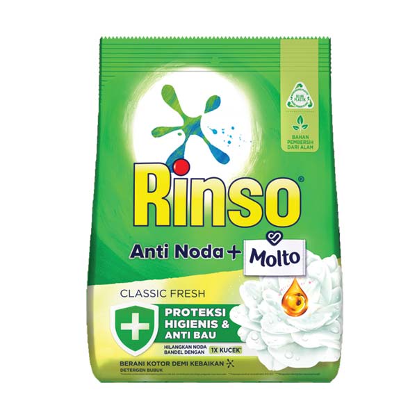 Jual RINSO ANTI NODA CLASSIC FRESH 1.8 KG | Shopee Indonesia