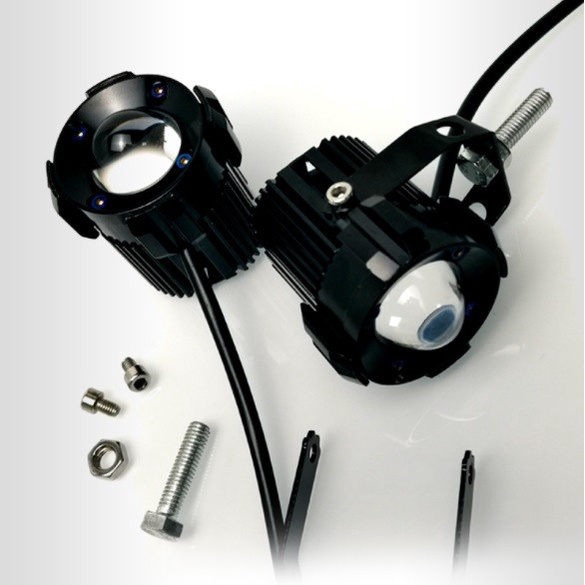 Jual LAMPU SOROT MOTOR LED PROJECTOR MOTOR 2 WARNA MOTOLED TD35 ...