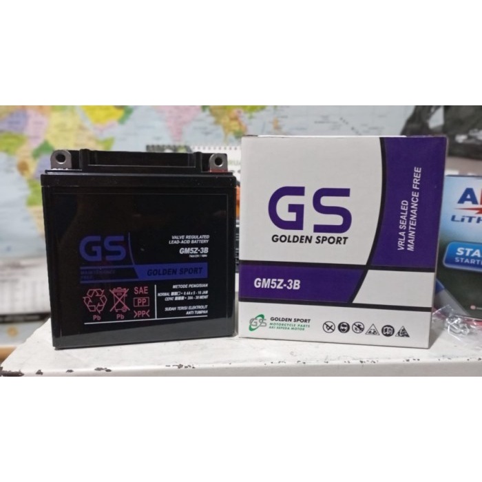 Jual Aki Motor Suzuki Shogun 110 GM5Z3B GS E Accu Kering MF | Shopee ...