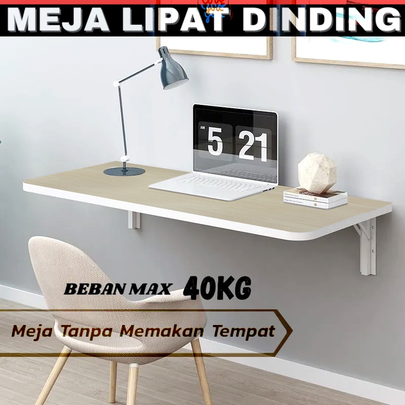 Jual Meja Lipat Dinding MDF Meja Belajar Minimalis Meja Tempel Laptop ...