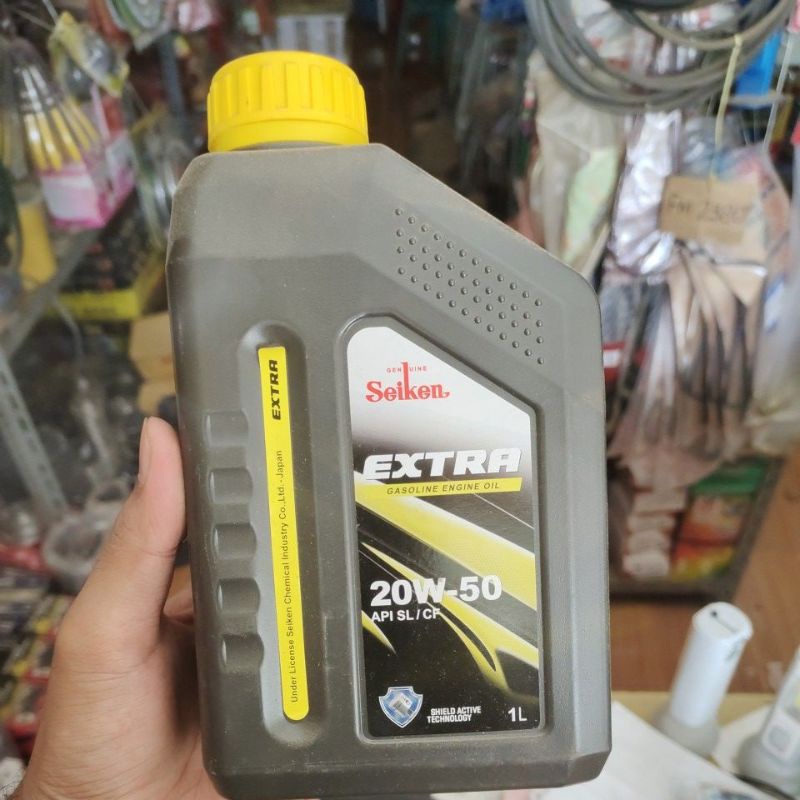 Jual Oli Seiken Extra Bensin 20w-50 1 liter | Shopee Indonesia