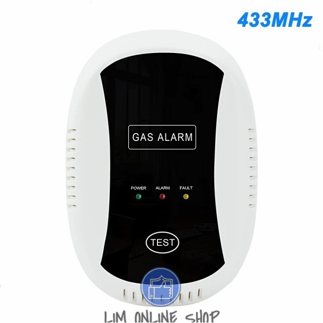 Jual SENSOR ALARM GAS LEAK DETECTOR LPG 433MHZ PENDETEKSI DETEKSI ...