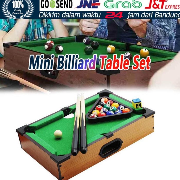 Jual Mini Desktop Pool Table - Meja Billiard Biliar Kecil - Kado Anak ...