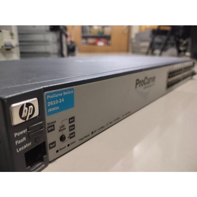 Jual HP ProCurve 2610-24 Managed Network Switch J9085A Layer 3 Switch ...