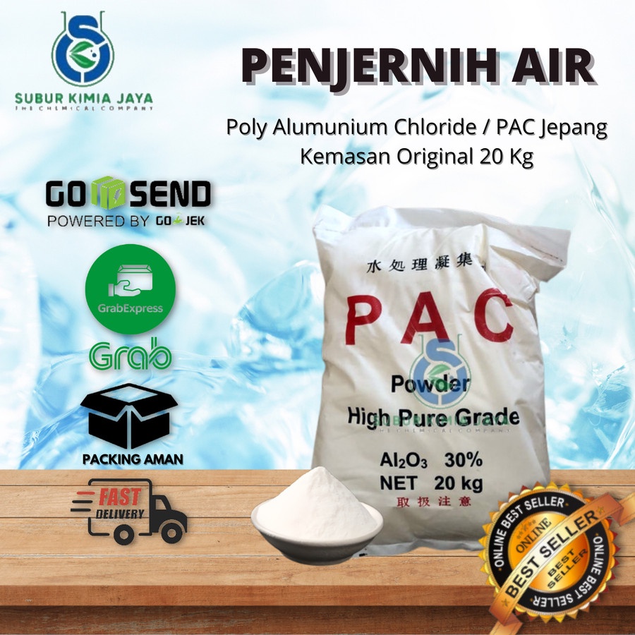 Jual PAC Jepang / Poly Alumunium Chloride / Penjernih Air 20 Kg ...