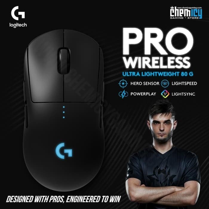 Jual Logitech G Pro Wireless Gaming Mouse for Esports Pros | Shopee ...