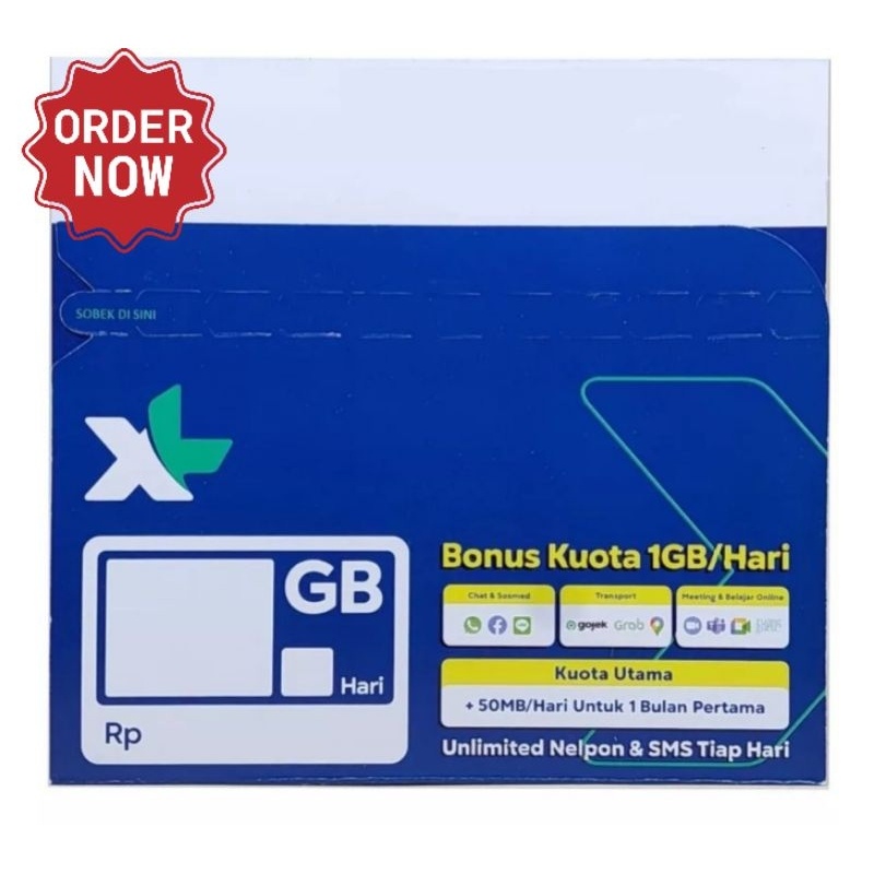 Jual Perdana XL 0K (SEGEL BELUM DIREGISTRASI) | Shopee Indonesia