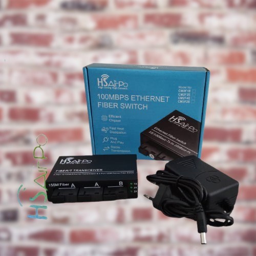 Jual HSAIRPO CM3F2E MEDIA CONVERTER 3 FIBER 2 ETH HS AIRPO | Shopee ...
