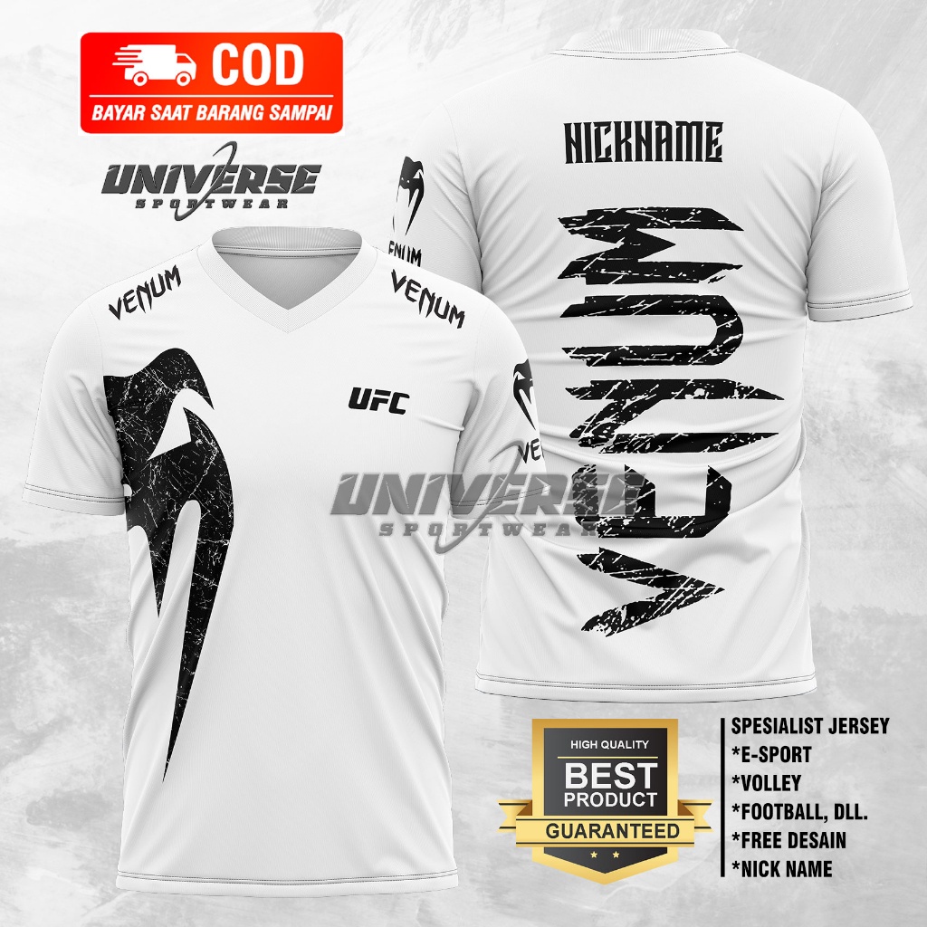 Jual Jersey MMA UFC CAMO Premium Bahan Dryfit FIGHTER ONE PRIDE WWE V.4 ...