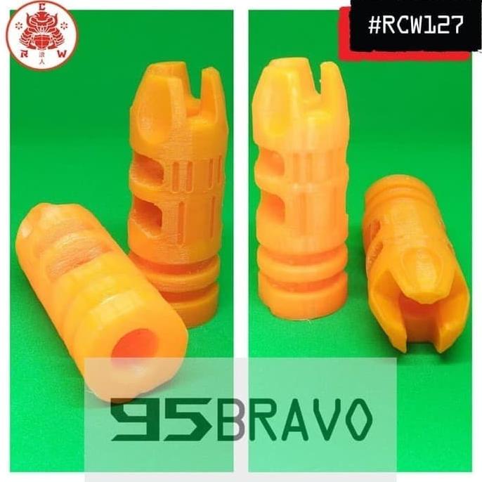 Jual Flash Hider Faxon Legend MuzzLok Ported FH Muzzle Brake 14mm CW CCW | Shopee Indonesia