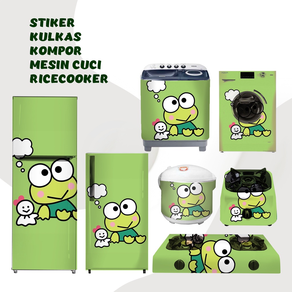 Jual Sticker stiker kulkas 1 dan 2 pintu,kompor, magicom,mesin cuci ...