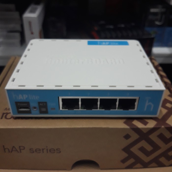 Jual NEW SERIES ROUTERBOARD MIKROTIK RB941-2ND - HAP LITE ORIGINAL ...