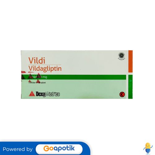 Jual VILDI 50 MG BOX 30 TABLET | Shopee Indonesia