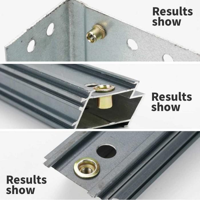 Jual Alat Pemasang Mur Rivet Gun Manual / Mata Bor Rivet Nut 3 Pcs ...