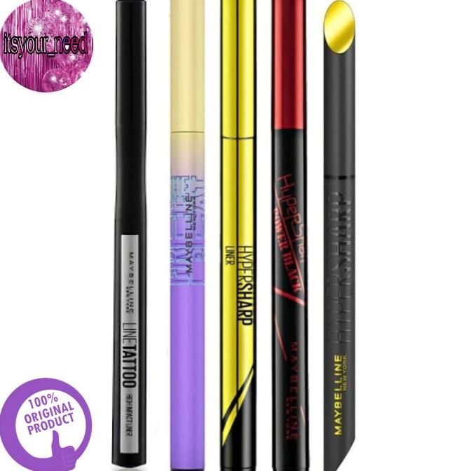 Jual Maybelline Hypersharp Liquid Pen Eye Liner/Eyeliner Hyper Sharp ...
