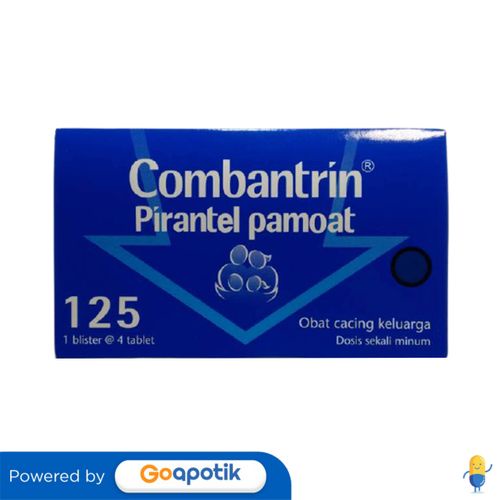 Jual COMBANTRIN 125 MG STRIP 4 TABLET | Shopee Indonesia