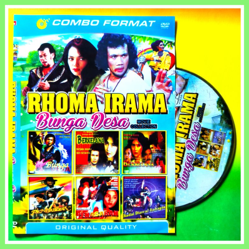 Jual Kaset Film Indonesia Jadul / Lawas Koleksi Rhoma Irama Pilihan Bunga Desa 6 Judul. | Shopee ...